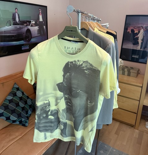 RARE Miami Vice Don Johnson Crockett Soft Leightweght Shirt | eBay