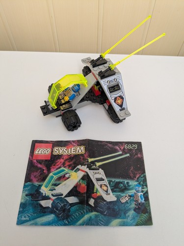 Vintage Lego SYSTEM Space UFO set 6829 Radon Rover 1997 with UFO Droid ...