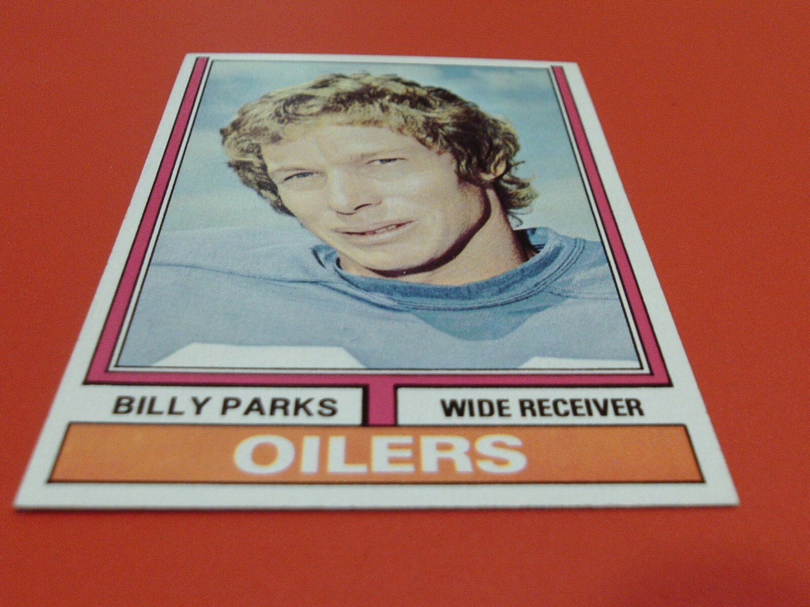 1974 TOPPS # 279 BILLY PARKS OILERS NM / MINT OR BETTER !! | eBay