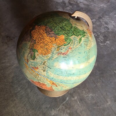 1900-Now - Vintage Replogle 12 Inch Diameter Globe