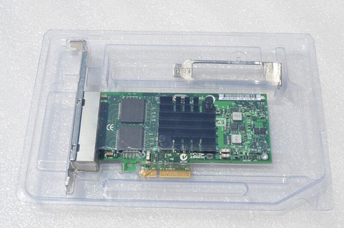 New Intel I340-T4 E1G44HT E1G44HTBLK NIC Gigabit PCI-E Ethernet Server ...