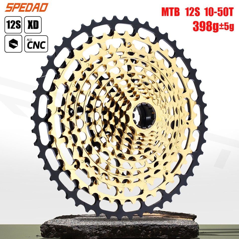 12 Speed MTB Bicycle Cassette 10-50T Steel Bike Freewheel for SRAM XD ...
