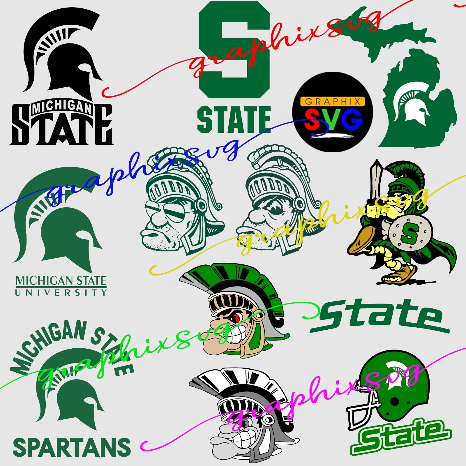 Michigan State Logo Vector