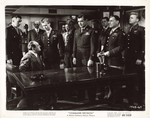 Command Decision 1948 Photo Walter Pidgeon Clark Gable Brian Donlevy ...