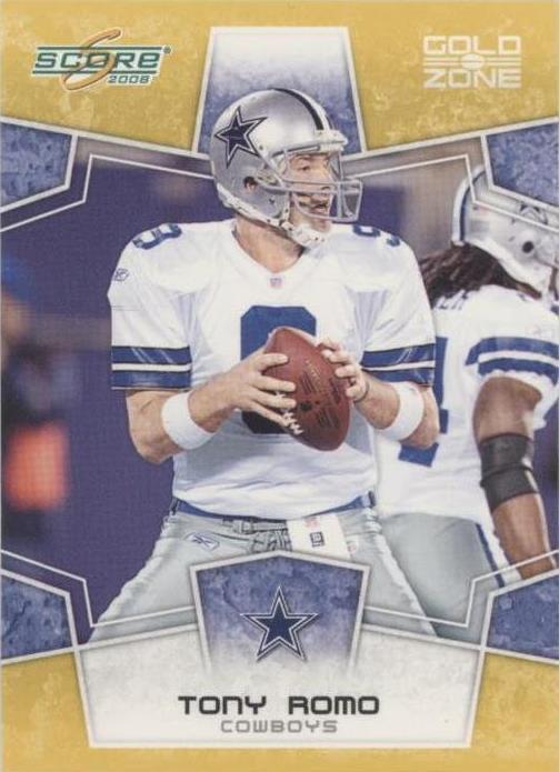 2008 Score - Tony Romo #77 Gold Zone /400 for sale online | eBay