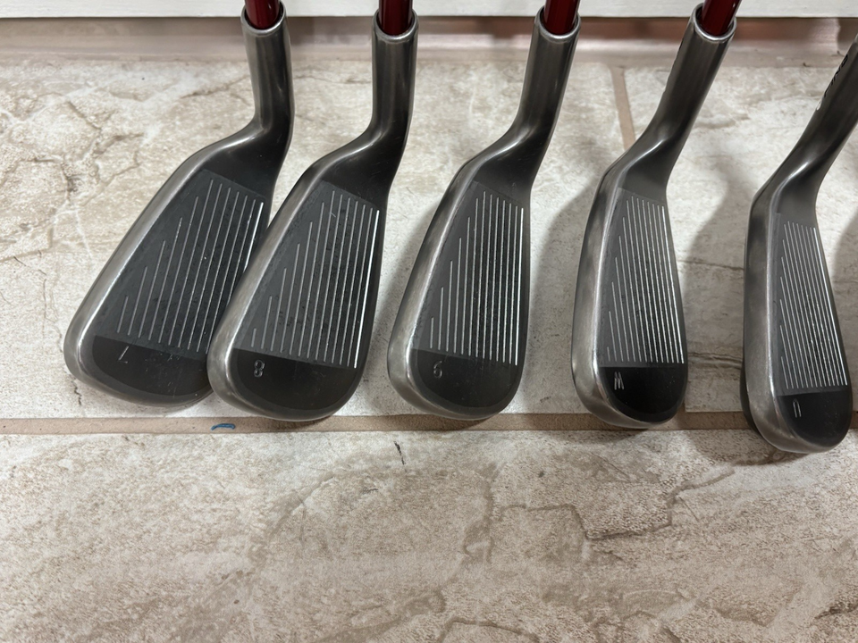 Ping White Dot K15 Irons 7-PW/UW/LW TFC 149 Soft Regular Graphite RH ...