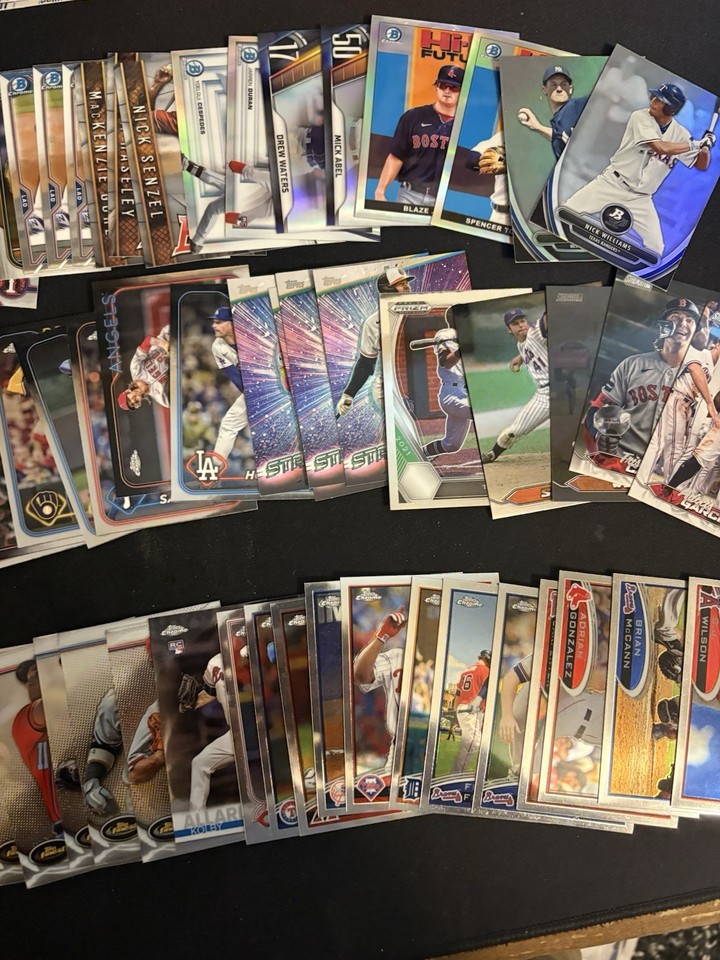 Topps Baseball Card Lot Of 120 Cards-Inserts,parallels,rookies,2022 ...