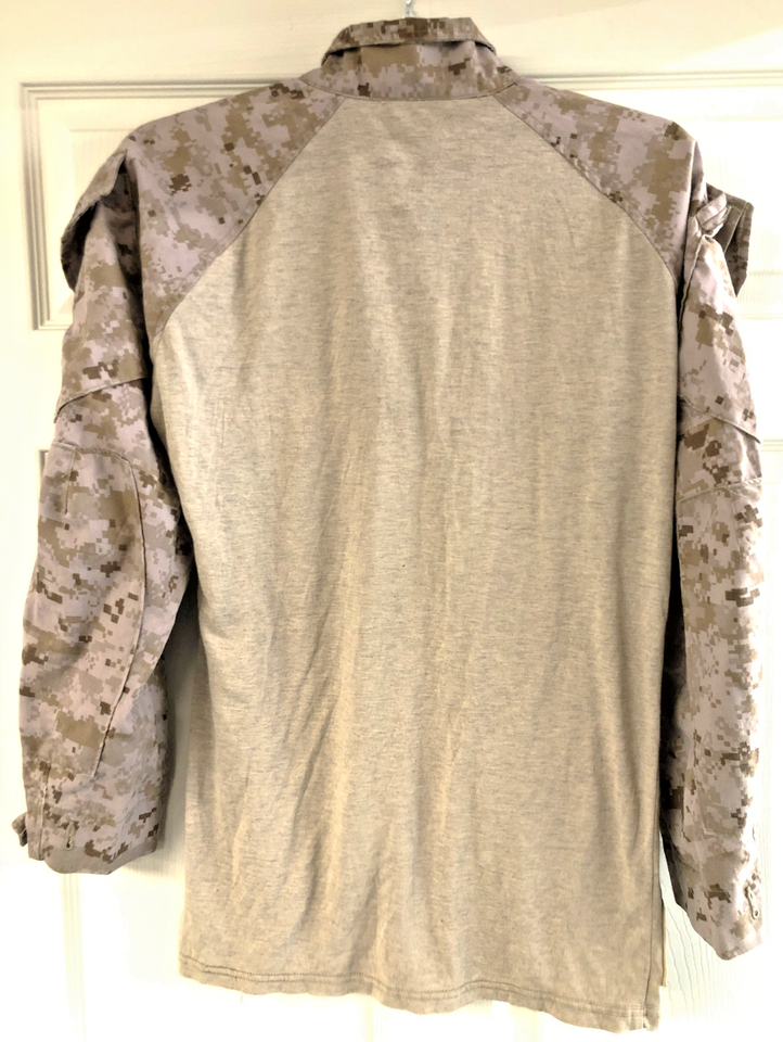 USMC Frog Flame Resistant Medium Combat Shirt Desert Marpat Style | eBay