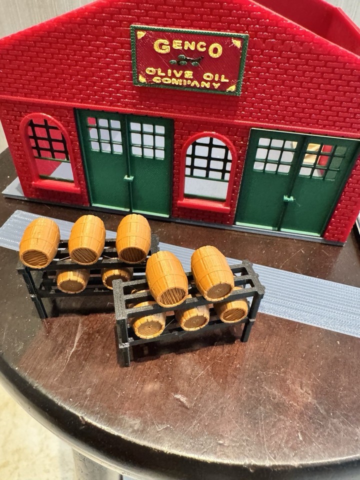 O Scale “Genco Olive Oil Warehouse” | eBay