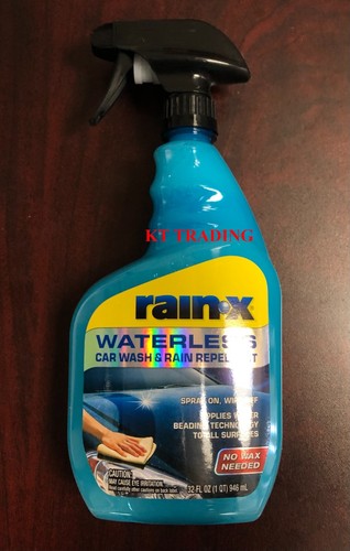 Rain-X WATERLESS CAR WASH & RAIN REPELLENT Coating w/ Water Beading ...