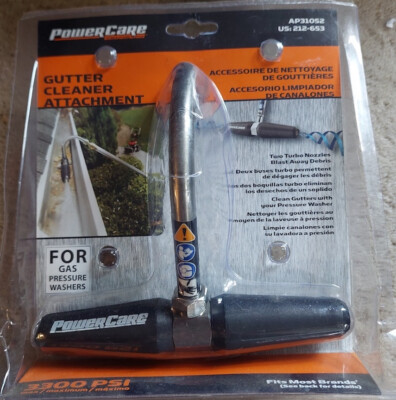 PowerCare Gutter Cleaner Attachment AP31052 For Gas Pressure Washers ...