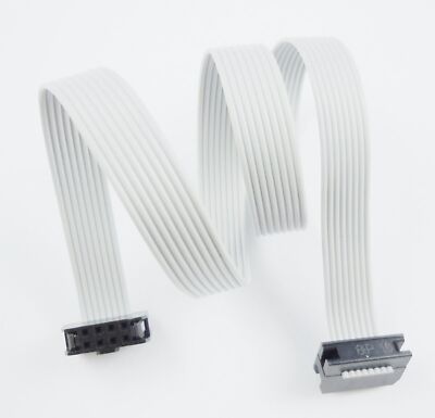 1Pcs 2mm Pitch 2x4 Pin 8 Pin 8 Wire IDC Ribbon Cable Length 80CM #F25 ...