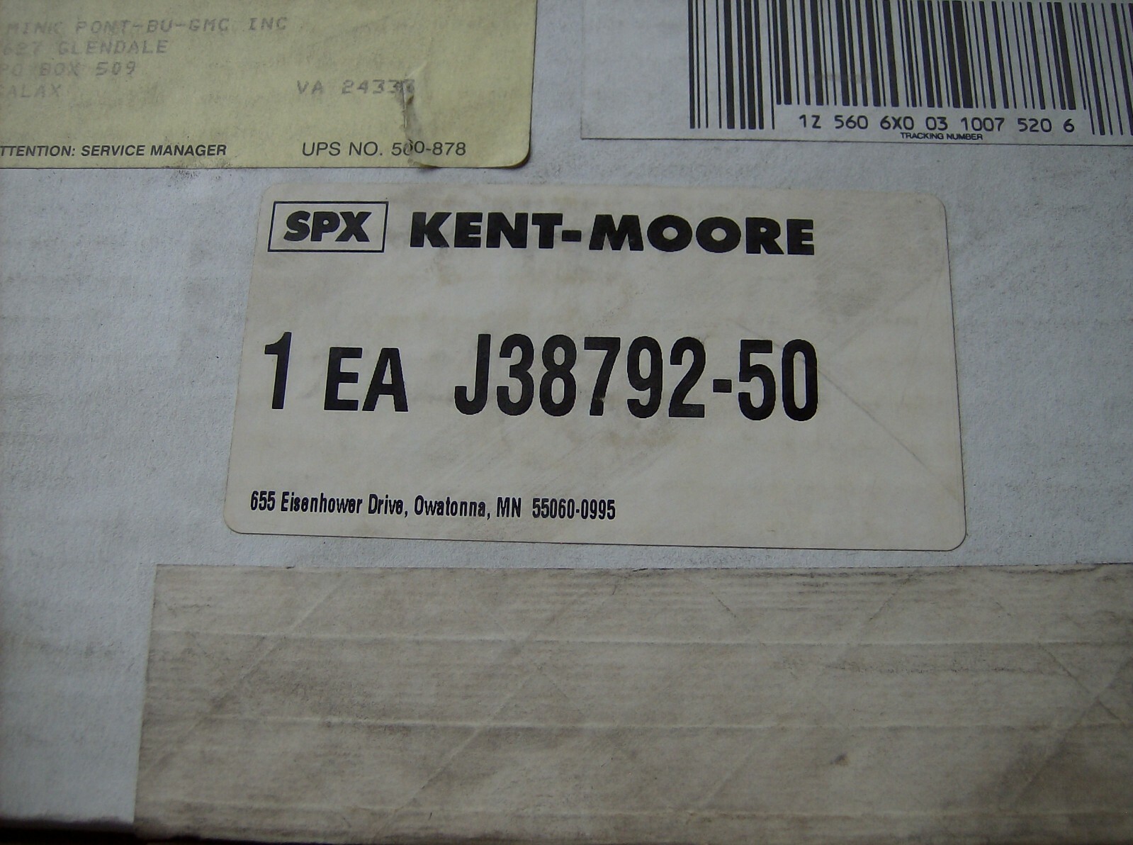 Kent Moore Tool J-38792-50 Eva Electronic Vibration Analyzer Cartridge ...