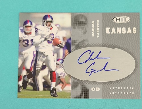 2006 SAGE Hit - Autographs Charles Gordon #A39 Blue (AU) for sale ...