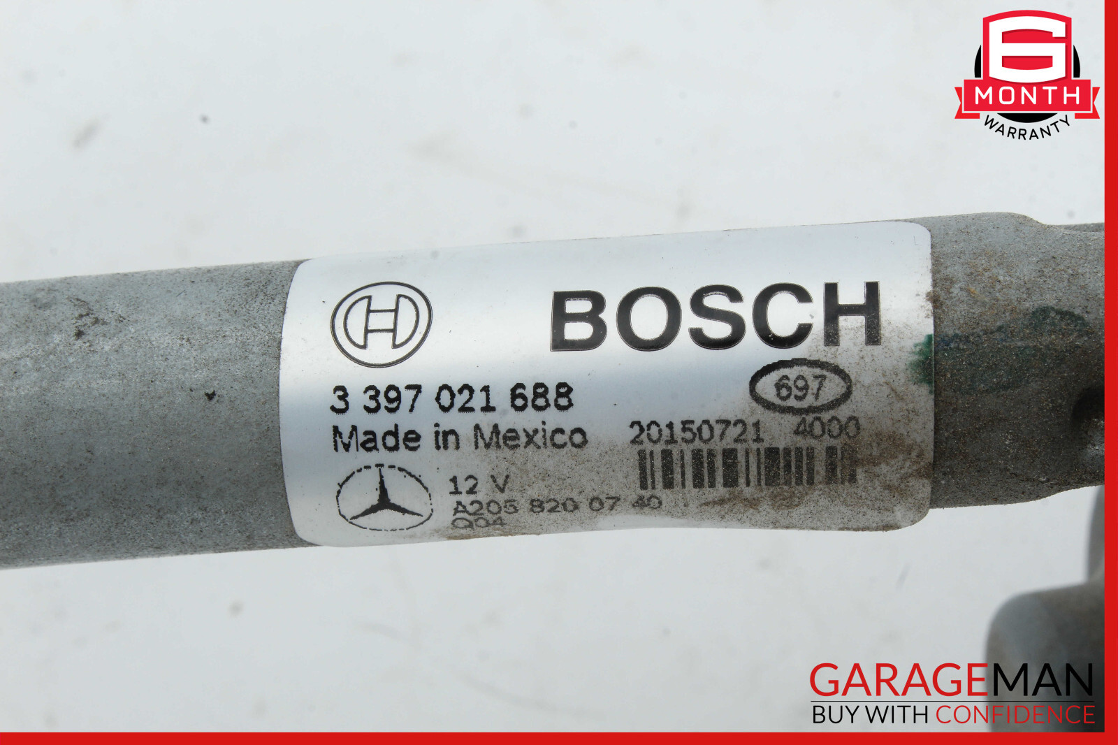 15-20 Mercedes W205 C300 Front Windshield Wiper Motor Linkage ...