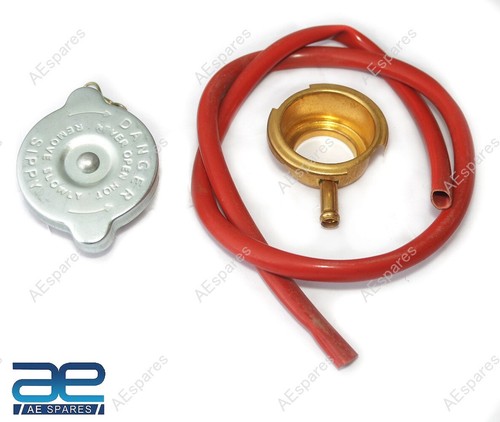 Performance Cooling Universal Brass Weld-On Radiator Filler Neck Kit ...