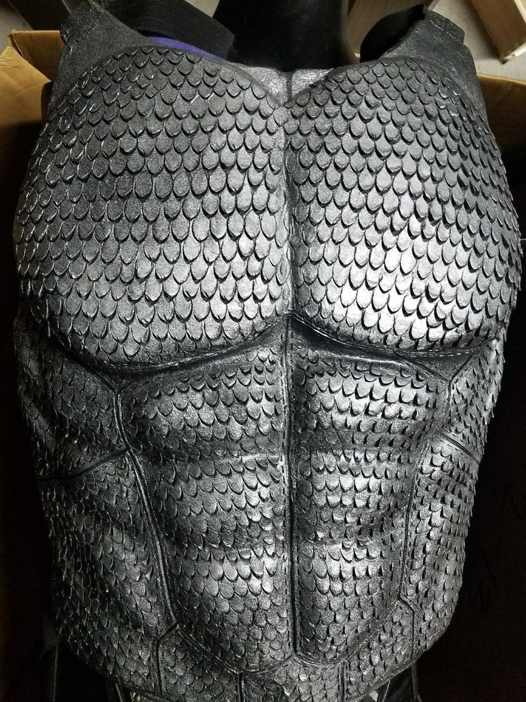 Custom made superhero / medieval scale chest armor Halloween cosplay | eBay
