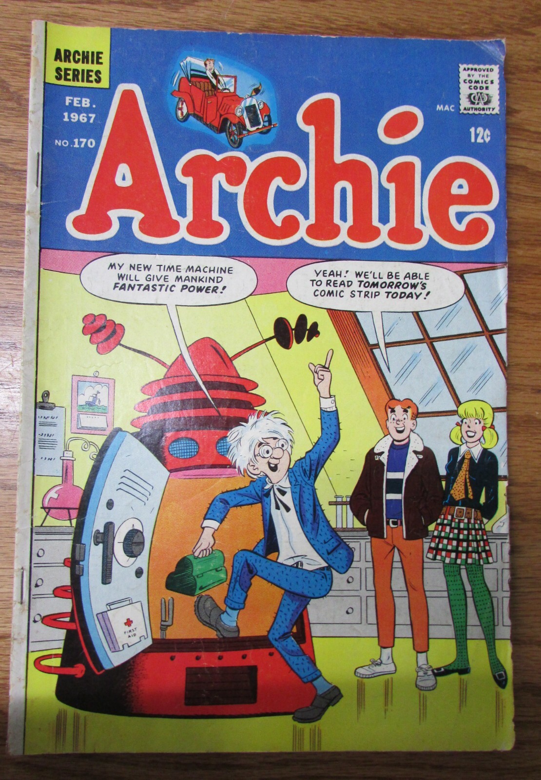 COMIC BOOK ARCHIE SERIES COMICS ARCHIE #170 FEB 1967 12¢ | eBay