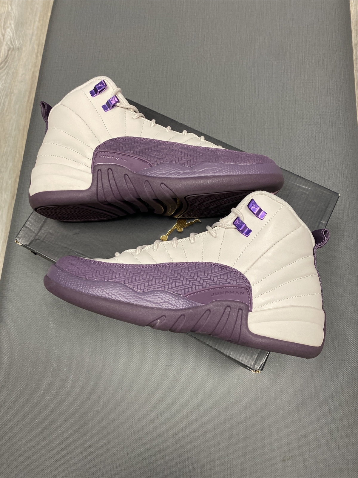 510815-001 Jordan 12 Pro Purple Size 7y Youth | eBay