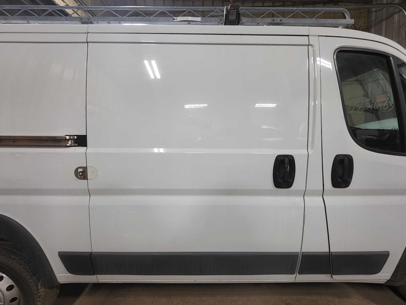 Used Rear Right Door fits: 2015 Ram Promaster 1500 van sliding low roof ...