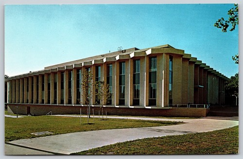 Postcard Faraday Hall, Northern Illinois University, DeKalb N68 | eBay