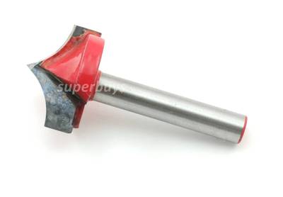 22mm Steel Round Over Groove Router Bit CNC V Needle Tip CNC Wood Mill ...