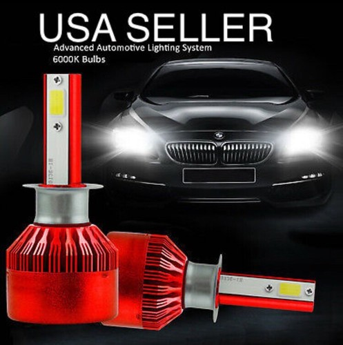 5000K H1 5K LED Headlight Kit Light Bulbs - Super White | eBay