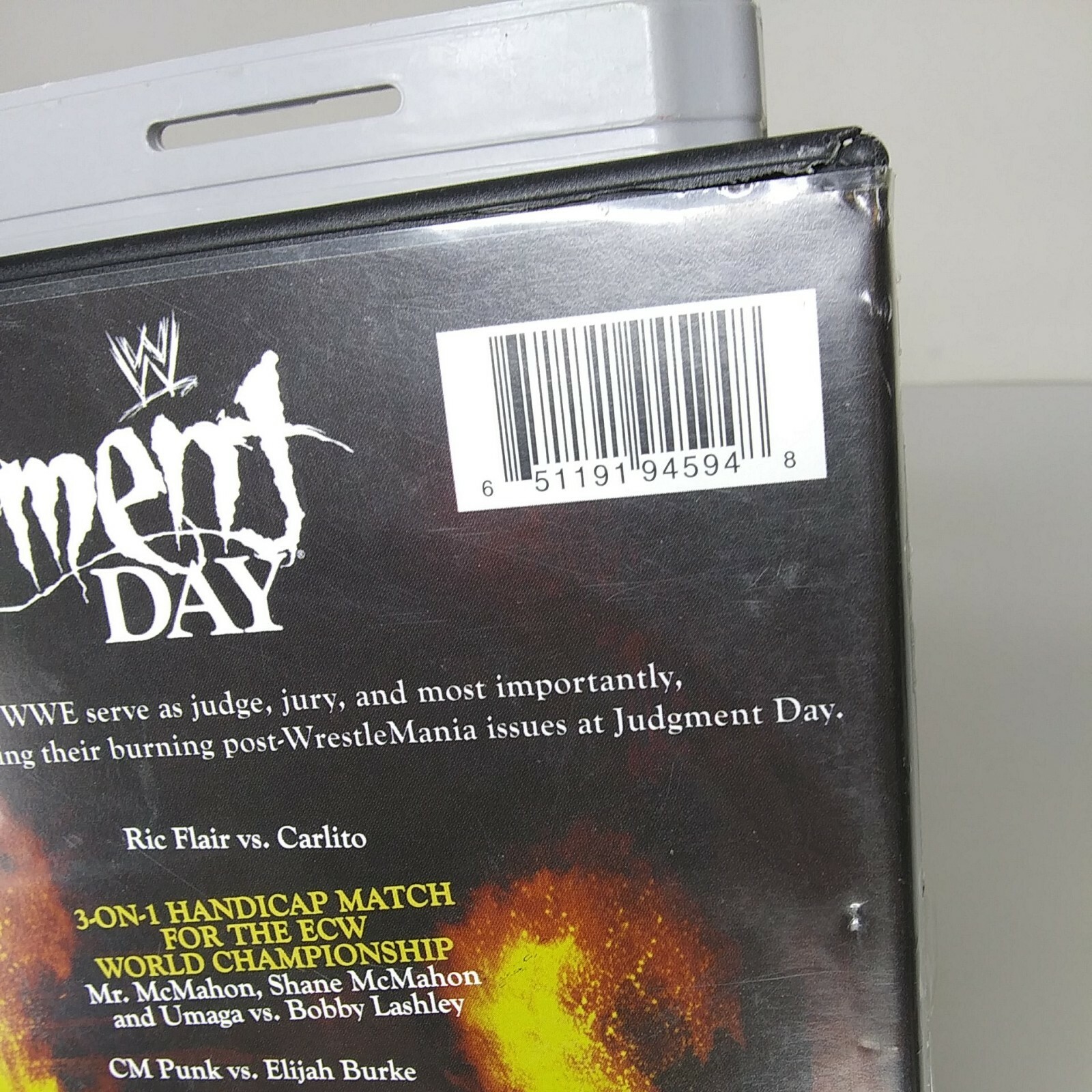 WWE 2007 -Judgment Day- DVD Professional Wrestling Home Video | eBay