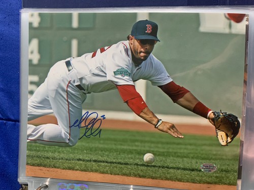 Mike Aviles autographed 8 x 10 RED SOX baseball photo with COA | eBay