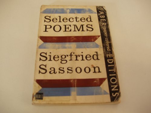 Selected Poems by Sassoon, Siegfried Paperback Book The Cheap Fast Free ...