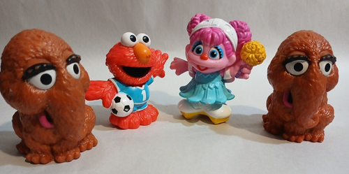 Abby, Snuffleupagus (2), and Grover Sesame Street Workshop Hasbro ...