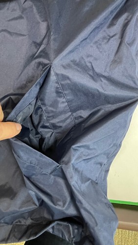 Vtg Cape Cod Windbreaker Jacket Adult Size Large Blue Rowing Flag Oars ...