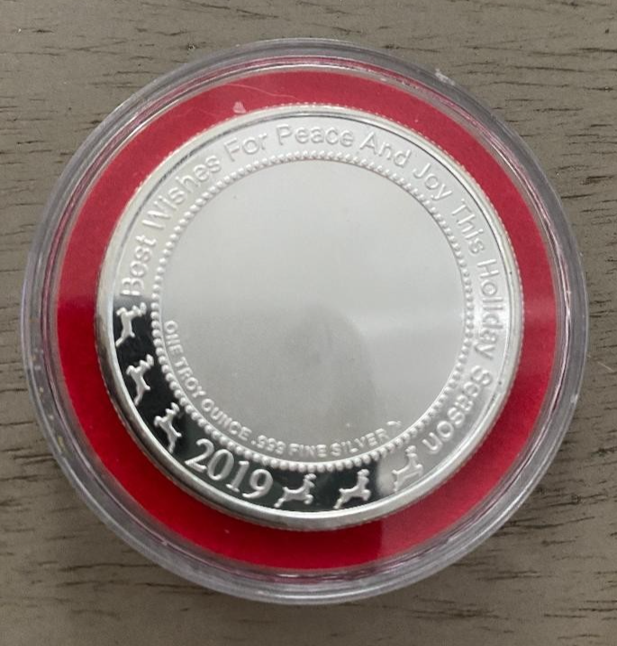 Christmas Nativity Scene 1oz .999 Fine Silver Round | eBay