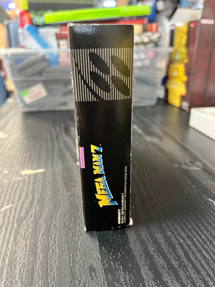 Mega Man 7 SNES Super Nintendo Entertainment System Complete in Box CIB ...