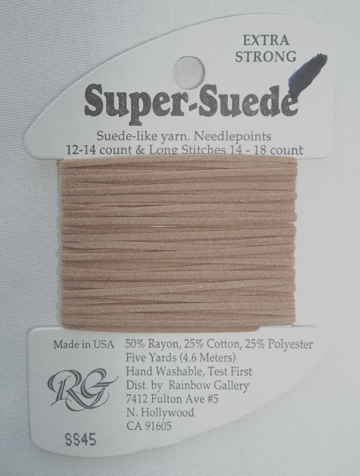 Rainbow Gallery Super Suede - TAN SS45 Thread Needlepoint/Cross stitch ...