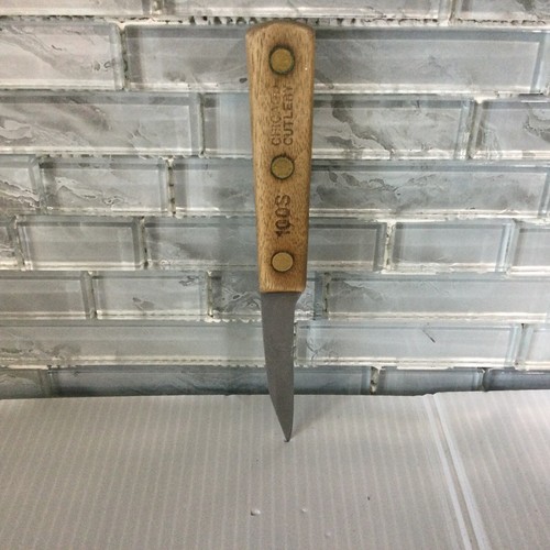 Vintage Chicago Cutlery 100S 3" Stainless Blade Paring Knife Walnut ...