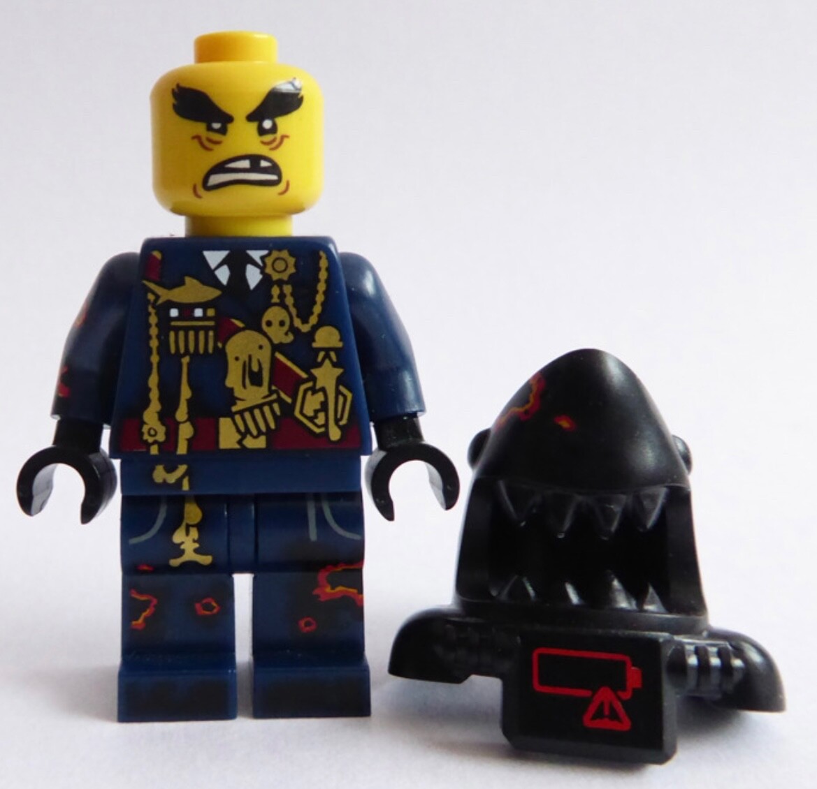 Lego Ninjago Shark Army Great White coltlnm14 Minifigure T L N Movie ...
