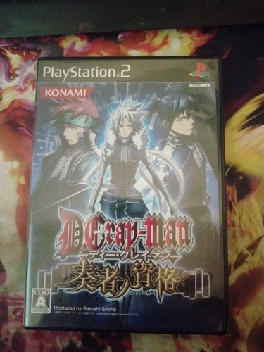 D.Gray-man: Sousha no Shikaku - PS2 Sony PlayStation 2 NTSC-J JAPAN ...