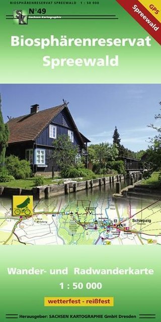Biosphärenreservat Spreewald 1 : 50 000 (2014, Sheet Map) online kaufen ...