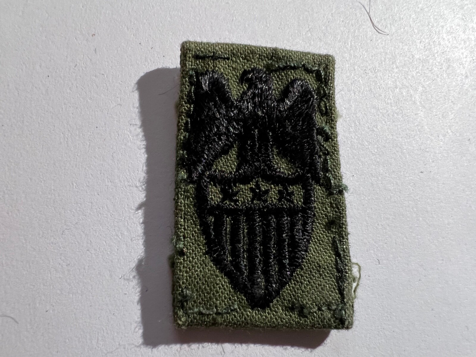 Aide de Camp Lieutenant General Branch Collar Subdued Patch, US Army | eBay