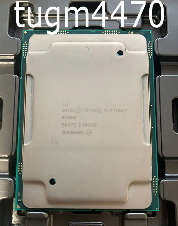 Intel Xeon Platinum 8180m CPU processor sr37t 28c 2.5 GHz 205w LGA 3647 ...