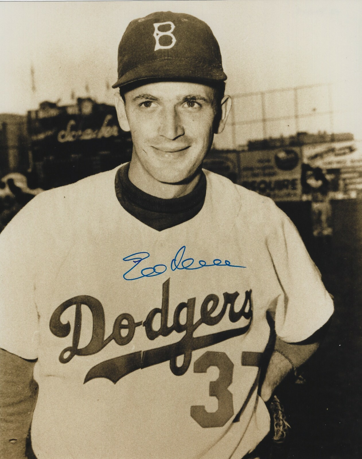 Ed Roebuck Autographed Signed 8x10 Photo - Dodgers Phillies Senators ...