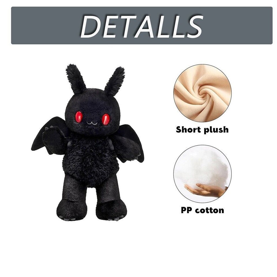 Mothman Plush Moth Man Plushies Toy Halloween Gift | eBay