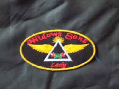 Lady Widows Sons Masonic Roses Patch Freemason Fraternity Iron Sew NEW ...