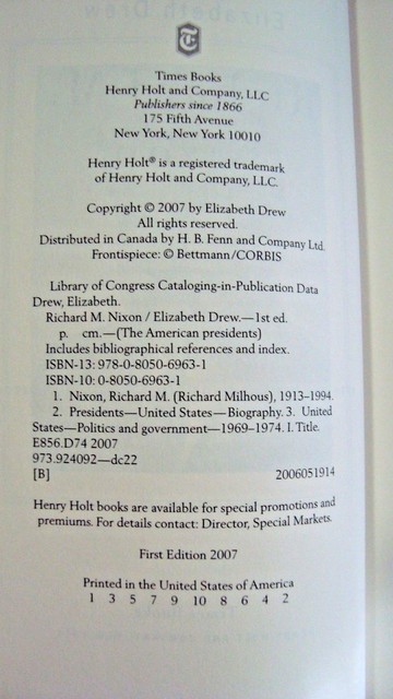 The American Presidents Ser.: Richard M. Nixon : The American ...