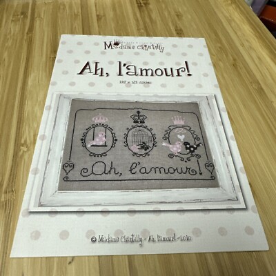 BN Madame Chantilly Ah, L’amour Cross Stitch Chart | eBay