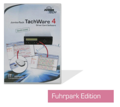 Jumbo-Tech TachWare 4 Fuhrpark Edition gebraucht Tachographen Software ...