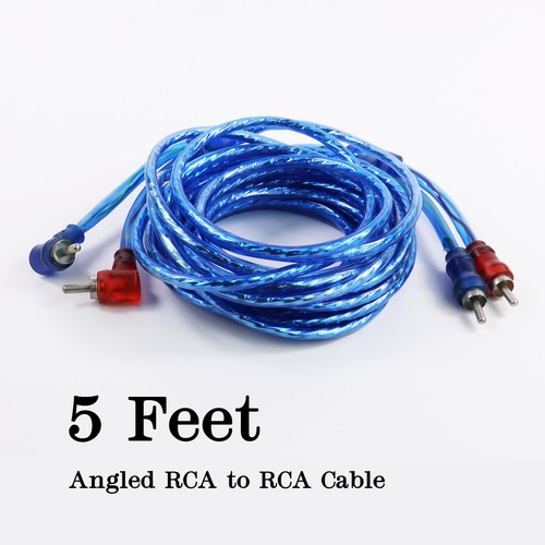 5FT RCA Audio Cable 15pcs 2 RCA Male to Male L/R Interconnector Wire CD ...