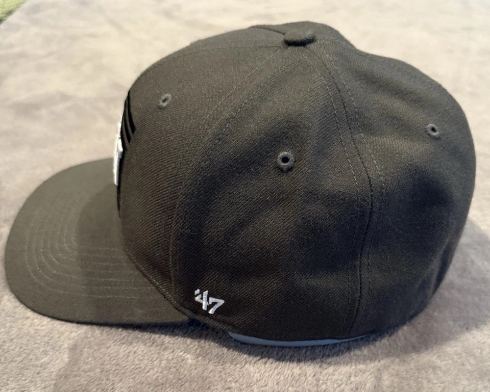 Pre-owned 47 Forty Seven NHL Detroit Redwing Baseball Cap 7 3/8 Army ...