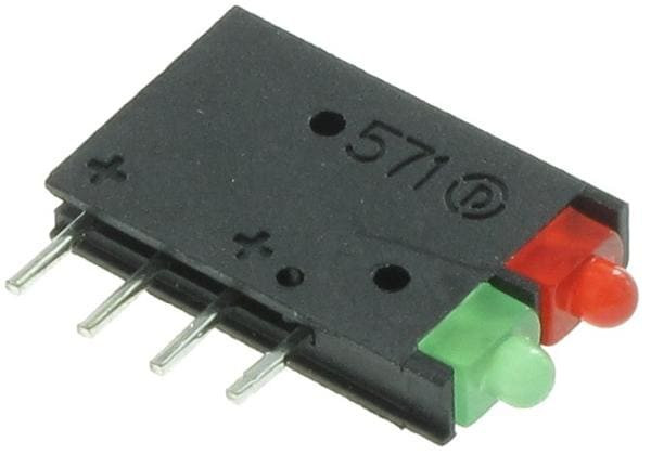 4Pcs 571-0112F LED Circuit Board Indicators Bi-Level CBI | eBay